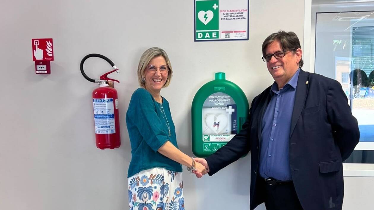 Rotary Club Vignola Castelfranco Bazzano: donati tre defibrillatori